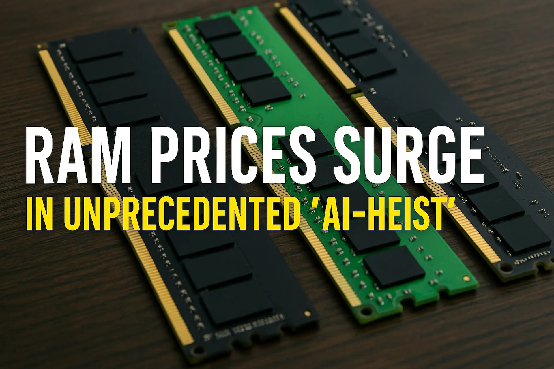 RAM Prices Are Surging: What PC Builders Should Know